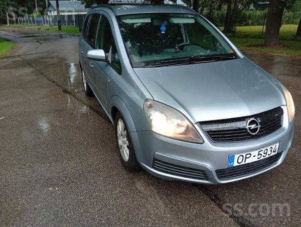 Zils Opel Zafira 2006 Rīga, ar dzinēja tilpumu 1.90 L un nobraukumu 308 tūkst. km par 1050 €, foto 2 vietnē AUTOMOTO.COM.LV
