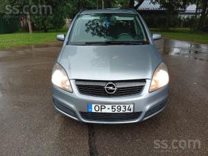 Zils Opel Zafira 2006 Rīga, ar dzinēja tilpumu 1.90 L un nobraukumu 308 tūkst. km par 1050 €, foto 4 vietnē AUTOMOTO.COM.LV