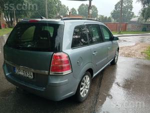 Zils Opel Zafira 2006 Rīga, ar dzinēja tilpumu 1.90 L un nobraukumu 308 tūkst. km par 1050 €, foto 15 vietnē AUTOMOTO.COM.LV