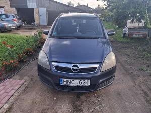 Zils Opel Zafira 2006 Šauļi, ar dzinēja tilpumu 1.80 L un nobraukumu 467 tūkst. km par 999 €, foto  vietnē AUTOMOTO.COM.LV