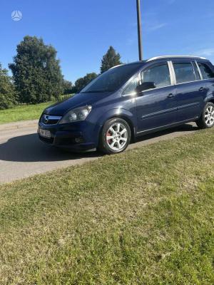 Zils Opel Zafira 2006 Kauņa, ar dzinēja tilpumu 1.91 L un nobraukumu 253 tūkst. km par 1950 €, foto 4 vietnē AUTOMOTO.COM.LV
