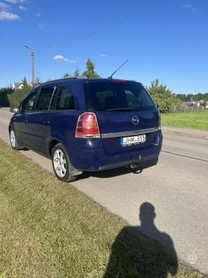 Zils Opel Zafira 2006 Kauņa, ar dzinēja tilpumu 1.91 L un nobraukumu 253 tūkst. km par 1950 €, foto 6 vietnē AUTOMOTO.COM.LV