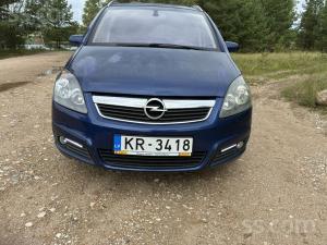 Zils Opel Zafira 2006 Madona, ar dzinēja tilpumu 1.90 L un nobraukumu 306 tūkst. km par 1700 €, foto  vietnē AUTOMOTO.COM.LV