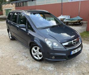 Zils Opel Zafira 2006 Rīga, ar dzinēja tilpumu 1.80 L un nobraukumu 215 tūkst. km par 2850 €, foto 3 vietnē AUTOMOTO.COM.LV