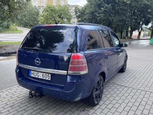 Blue Opel Zafira 2006 in Vilnius, with an engine capacity of 1.91 L and mileage of 289 thousand km for 1350 €, photo 7 on AUTOMOTO.COM.LV
