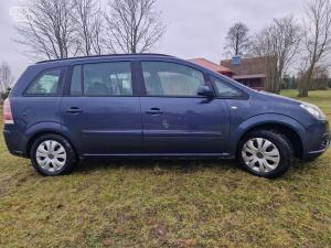 Blue Opel Zafira 2007 in Ignalina, with an engine capacity of 1.60 L and mileage of 281 thousand km for 2000 €, photo 3 on AUTOMOTO.COM.LV