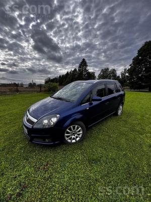 Zils Opel Zafira 2007 Gulbene, ar dzinēja tilpumu 1.90 L un nobraukumu 294 tūkst. km par 1950 €, foto  vietnē AUTOMOTO.COM.LV
