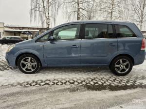 Blue Opel Zafira 2007 in Kaunas, with an engine capacity of 1.90 L and mileage of 353 thousand km for 1900 €, photo  on AUTOMOTO.COM.LV