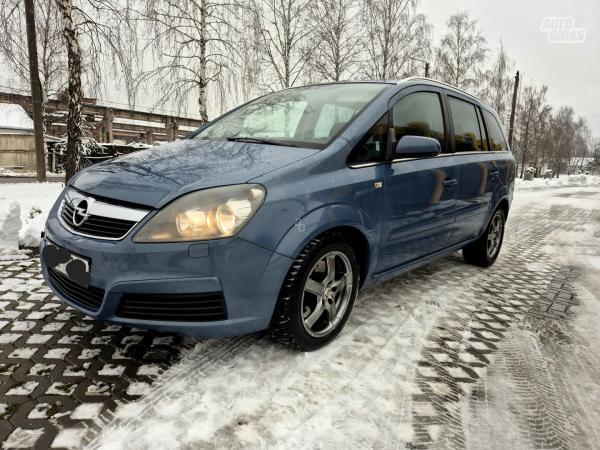 Zils Opel Zafira 2007 Kauņa, ar dzinēja tilpumu 1.90 L un nobraukumu 353 tūkst. km par 1900 €, foto 2 vietnē AUTOMOTO.COM.LV