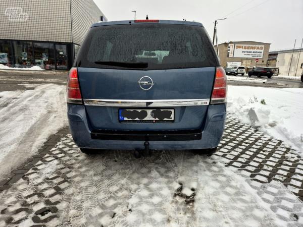 Zils Opel Zafira 2007 Kauņa, ar dzinēja tilpumu 1.90 L un nobraukumu 353 tūkst. km par 1900 €, foto 4 vietnē AUTOMOTO.COM.LV