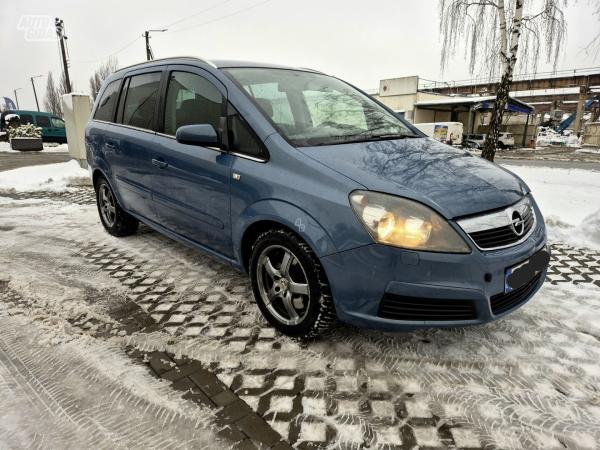Zils Opel Zafira 2007 Kauņa, ar dzinēja tilpumu 1.90 L un nobraukumu 353 tūkst. km par 1900 €, foto 8 vietnē AUTOMOTO.COM.LV