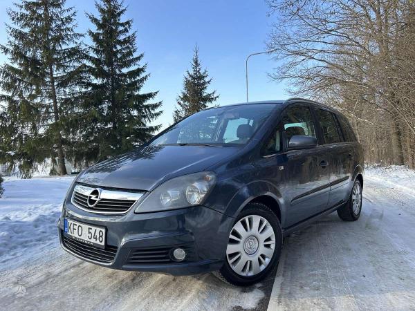Zils Opel Zafira 2007 Kauņa, ar dzinēja tilpumu 1.91 L un nobraukumu 281 tūkst. km par 2200 €, foto 1 vietnē AUTOMOTO.COM.LV