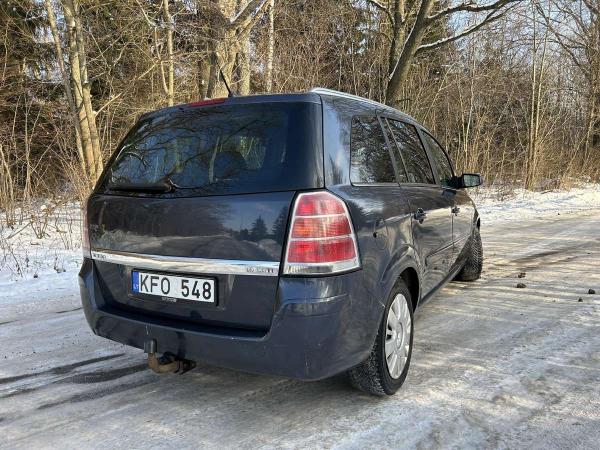 Zils Opel Zafira 2007 Kauņa, ar dzinēja tilpumu 1.91 L un nobraukumu 281 tūkst. km par 2200 €, foto 3 vietnē AUTOMOTO.COM.LV