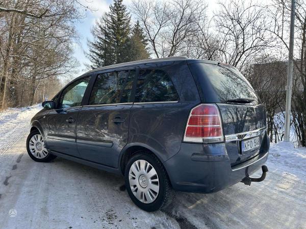 Zils Opel Zafira 2007 Kauņa, ar dzinēja tilpumu 1.91 L un nobraukumu 281 tūkst. km par 2200 €, foto 4 vietnē AUTOMOTO.COM.LV