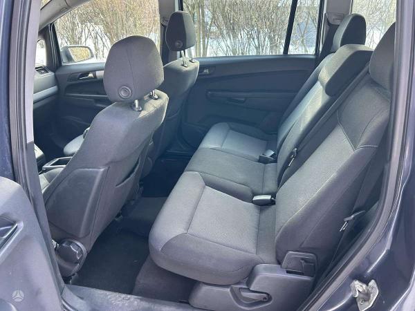 Zils Opel Zafira 2007 Kauņa, ar dzinēja tilpumu 1.91 L un nobraukumu 281 tūkst. km par 2200 €, foto 9 vietnē AUTOMOTO.COM.LV