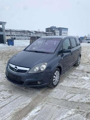 Blue Opel Zafira 2007 in Marijampole, with an engine capacity of 2.20 L and mileage of 301 thousand km for 1100 €, photo 2 on AUTOMOTO.COM.LV
