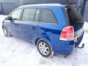 Zils Opel Zafira 2007 Utena, ar dzinēja tilpumu 1.80 L un nobraukumu 218 tūkst. km par 2200 €, foto 3 vietnē AUTOMOTO.COM.LV