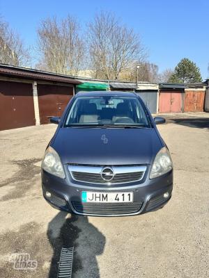 Zils Opel Zafira 2007 Kauņa, ar dzinēja tilpumu 1.90 L un nobraukumu 325 tūkst. km par 1499 €, foto 6 vietnē AUTOMOTO.COM.LV