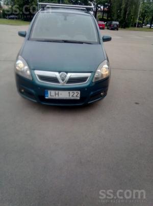 Blue Opel Zafira 2007 in Cesis, with an engine capacity of 1.90 L and mileage of 426 thousand km for 900 €, photo  on AUTOMOTO.COM.LV