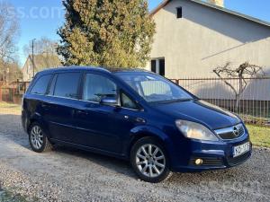 Синий Опель Зафира 2007 в Рига, объемом двигателя 1.90 л и пробегом 275 тыс. км за 1600 €, фото 3 на AUTOMOTO.COM.LV