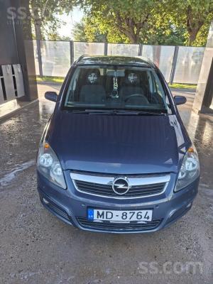 Zils Opel Zafira 2007 Tukums, ar dzinēja tilpumu 1.90 L un nobraukumu 378 tūkst. km par 900 €, foto  vietnē AUTOMOTO.COM.LV