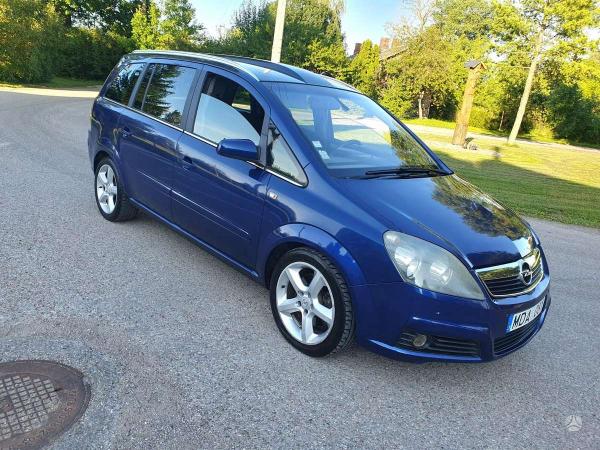 Zils Opel Zafira 2007 Vilkaviškis, ar dzinēja tilpumu 1.91 L un nobraukumu 284 tūkst. km par 1150 €, foto 1 vietnē AUTOMOTO.COM.LV