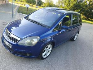 Zils Opel Zafira 2007 Vilkaviškis, ar dzinēja tilpumu 1.91 L un nobraukumu 284 tūkst. km par 1150 €, foto 5 vietnē AUTOMOTO.COM.LV