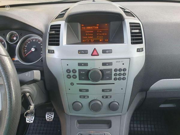 Zils Opel Zafira 2007 Vilkaviškis, ar dzinēja tilpumu 1.91 L un nobraukumu 284 tūkst. km par 1150 €, foto 9 vietnē AUTOMOTO.COM.LV