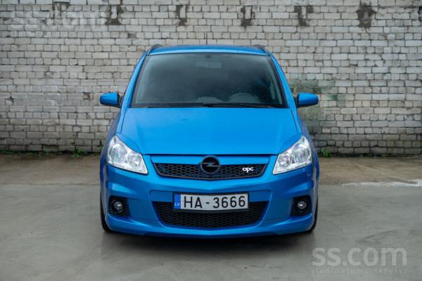 Zils Opel Zafira 2007 Liepāja, ar dzinēja tilpumu 2.00 L un nobraukumu 265 tūkst. km par 4700 €, foto 3 vietnē AUTOMOTO.COM.LV