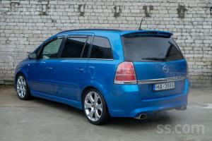 Zils Opel Zafira 2007 Liepāja, ar dzinēja tilpumu 2.00 L un nobraukumu 265 tūkst. km par 4700 €, foto 5 vietnē AUTOMOTO.COM.LV