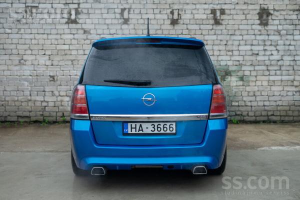 Zils Opel Zafira 2007 Liepāja, ar dzinēja tilpumu 2.00 L un nobraukumu 265 tūkst. km par 4700 €, foto 6 vietnē AUTOMOTO.COM.LV
