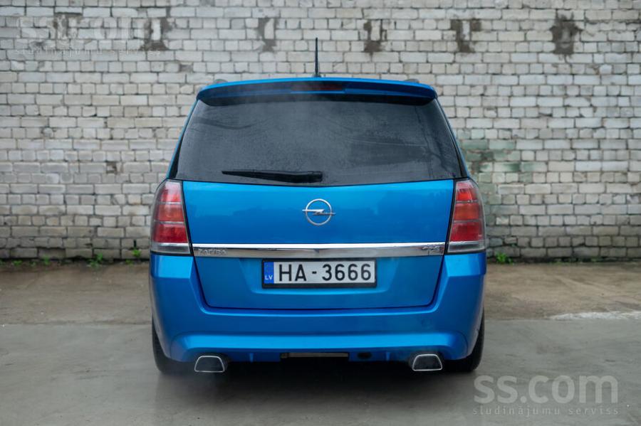 Zils Opel Zafira 2007 Liepāja, ar dzinēja tilpumu 2.00 L un nobraukumu 265 tūkst. km par 4700 €, foto 6 vietnē AUTOMOTO.COM.LV