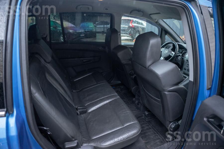 Zils Opel Zafira 2007 Liepāja, ar dzinēja tilpumu 2.00 L un nobraukumu 265 tūkst. km par 4700 €, foto 14 vietnē AUTOMOTO.COM.LV