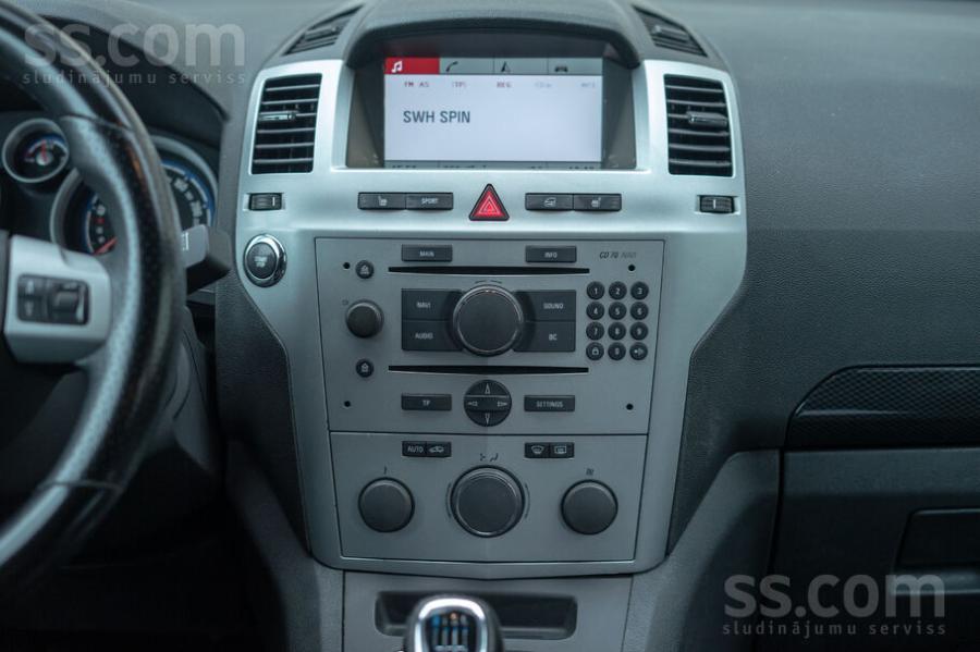 Zils Opel Zafira 2007 Liepāja, ar dzinēja tilpumu 2.00 L un nobraukumu 265 tūkst. km par 4700 €, foto 19 vietnē AUTOMOTO.COM.LV