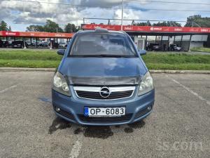 Zils Opel Zafira 2007 Rīga, ar dzinēja tilpumu 1.90 L un nobraukumu 254 tūkst. km par 1900 €, foto 6 vietnē AUTOMOTO.COM.LV