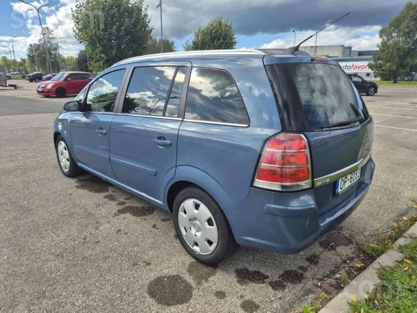 Zils Opel Zafira 2007 Rīga, ar dzinēja tilpumu 1.90 L un nobraukumu 254 tūkst. km par 1600 €, foto 5 vietnē AUTOMOTO.COM.LV