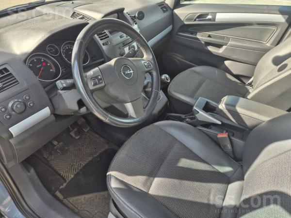 Zils Opel Zafira 2007 Rīga, ar dzinēja tilpumu 1.90 L un nobraukumu 254 tūkst. km par 1600 €, foto 8 vietnē AUTOMOTO.COM.LV
