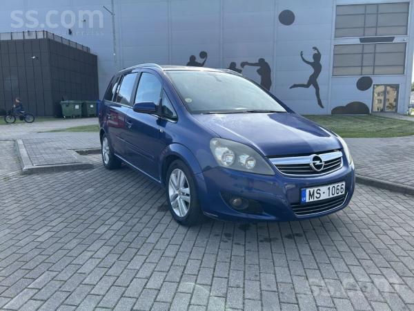 Zils Opel Zafira 2008 Rīga, ar dzinēja tilpumu 1.70 L un nobraukumu 252 tūkst. km par 1500 €, foto 4 vietnē AUTOMOTO.COM.LV