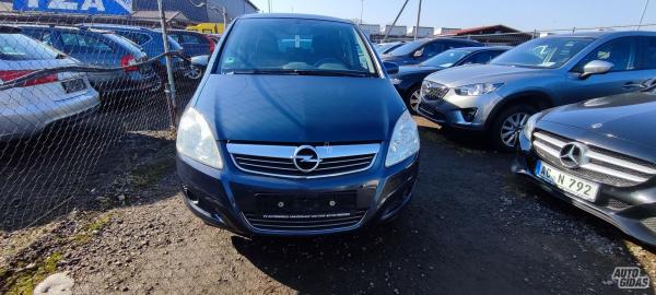Blue Opel Zafira 2008 in Kaunas, with an engine capacity of 1.80 L and mileage of 252 thousand km for 2250 €, photo 1 on AUTOMOTO.COM.LV