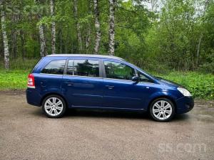 Zils Opel Zafira 2008 Rīga, ar dzinēja tilpumu 1.90 L un nobraukumu 0 tūkst. km par 2899 €, foto 7 vietnē AUTOMOTO.COM.LV