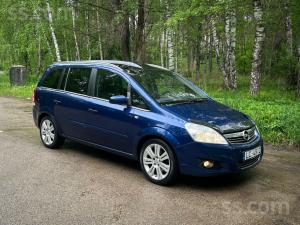 Zils Opel Zafira 2008 Rīga, ar dzinēja tilpumu 1.90 L un nobraukumu 0 tūkst. km par 2899 €, foto 8 vietnē AUTOMOTO.COM.LV