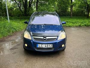Zils Opel Zafira 2008 Rīga, ar dzinēja tilpumu 1.90 L un nobraukumu 0 tūkst. km par 2899 €, foto 9 vietnē AUTOMOTO.COM.LV