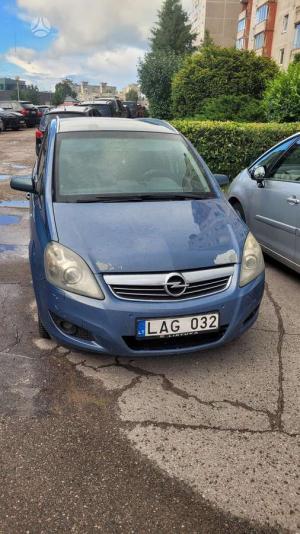 Zils Opel Zafira 2008 Kauņa, ar dzinēja tilpumu 1.90 L un nobraukumu 403 tūkst. km par 1500 €, foto 3 vietnē AUTOMOTO.COM.LV