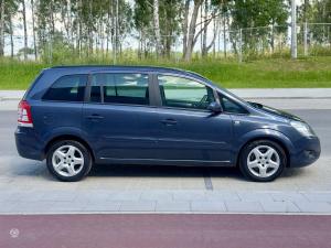 Blue Opel Zafira 2008 in Vilnius, with an engine capacity of 1.91 L and mileage of 208 thousand km for 1750 €, photo 6 on AUTOMOTO.COM.LV
