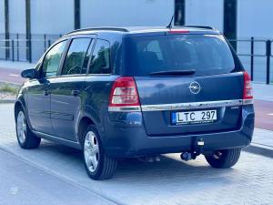 Blue Opel Zafira 2008 in Vilnius, with an engine capacity of 1.91 L and mileage of 208 thousand km for 1750 €, photo 9 on AUTOMOTO.COM.LV