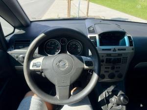 Blue Opel Zafira 2008 in Vilnius, with an engine capacity of 1.91 L and mileage of 208 thousand km for 1750 €, photo 23 on AUTOMOTO.COM.LV