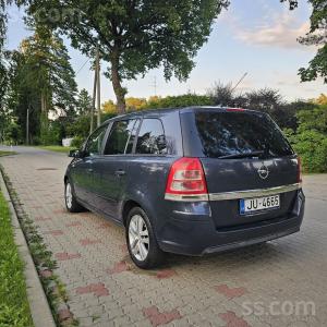 Zils Opel Zafira 2008 Rīga, ar dzinēja tilpumu 1.70 L un nobraukumu 337 tūkst. km par 1999 €, foto 5 vietnē AUTOMOTO.COM.LV