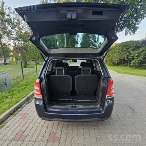 Zils Opel Zafira 2008 Rīga, ar dzinēja tilpumu 1.70 L un nobraukumu 337 tūkst. km par 1999 €, foto 11 vietnē AUTOMOTO.COM.LV