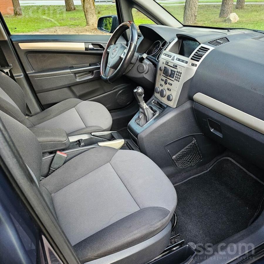 Zils Opel Zafira 2008 Rīga, ar dzinēja tilpumu 1.70 L un nobraukumu 337 tūkst. km par 1999 €, foto 15 vietnē AUTOMOTO.COM.LV