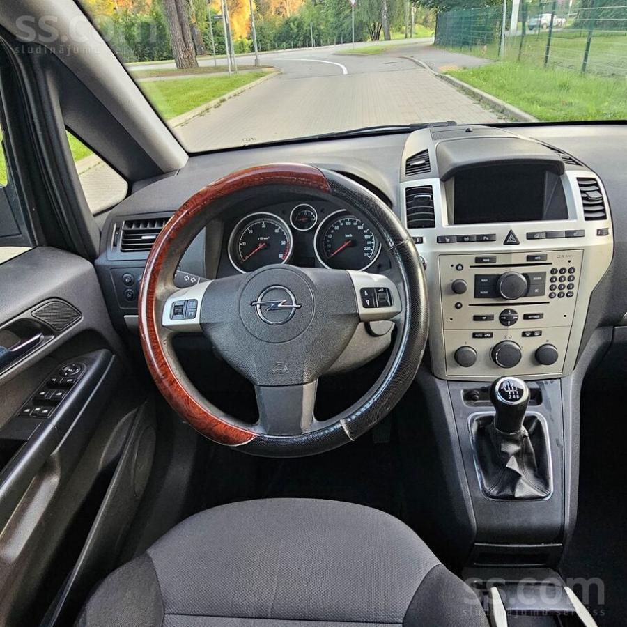 Zils Opel Zafira 2008 Rīga, ar dzinēja tilpumu 1.70 L un nobraukumu 337 tūkst. km par 1999 €, foto 16 vietnē AUTOMOTO.COM.LV